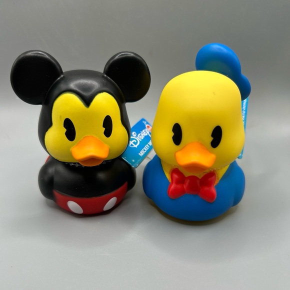 Disney | Toys | Disney Duckalooz Mickey Mouse And Donald Duck Rubber ...